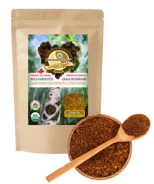 Annanda Chaga Mushrooms Canadian Organic Since 2012