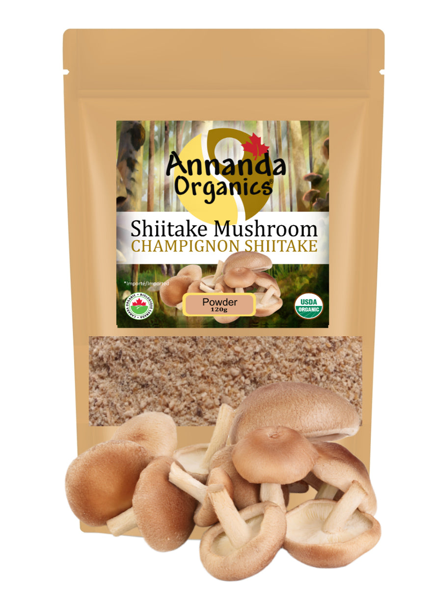 Shiitake Mushroom Powder - Organic Shiitake Powder